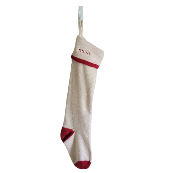 Pottery Barn Kids | Holiday | Pottery Barn Wool Blend Mom Stocking ...